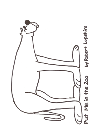 Put Me in the Zoo, by Robert Lopshire | Book Play Everyday